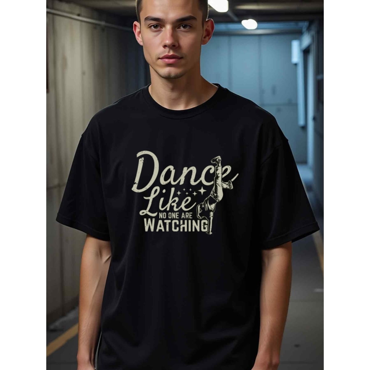 natee local warehouse clearance Bold Dance Quote T-shirt: Dance Like No One Is Watching ...