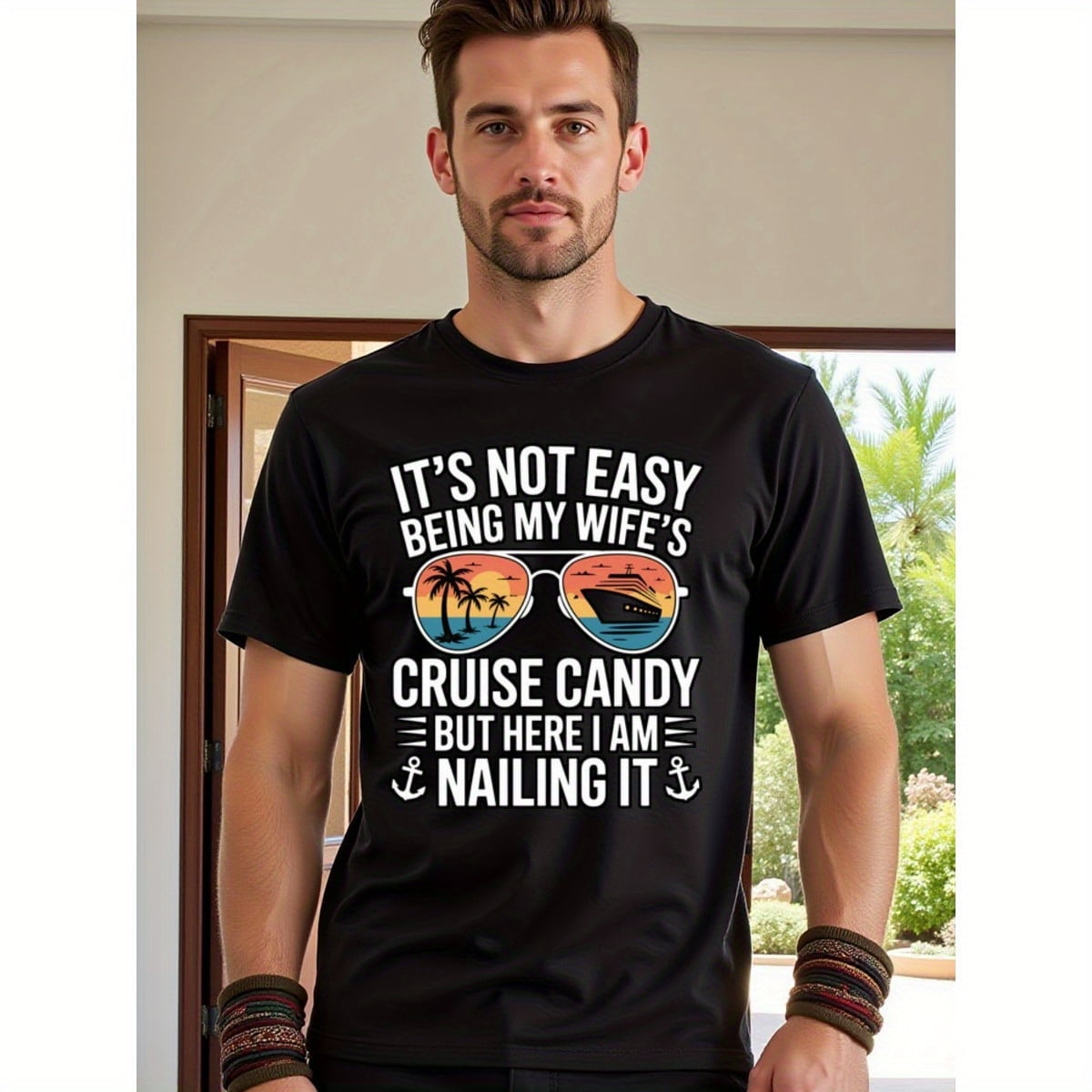 natee local warehouse clearance Comical Cruise Companion Shirt: Nailing ...