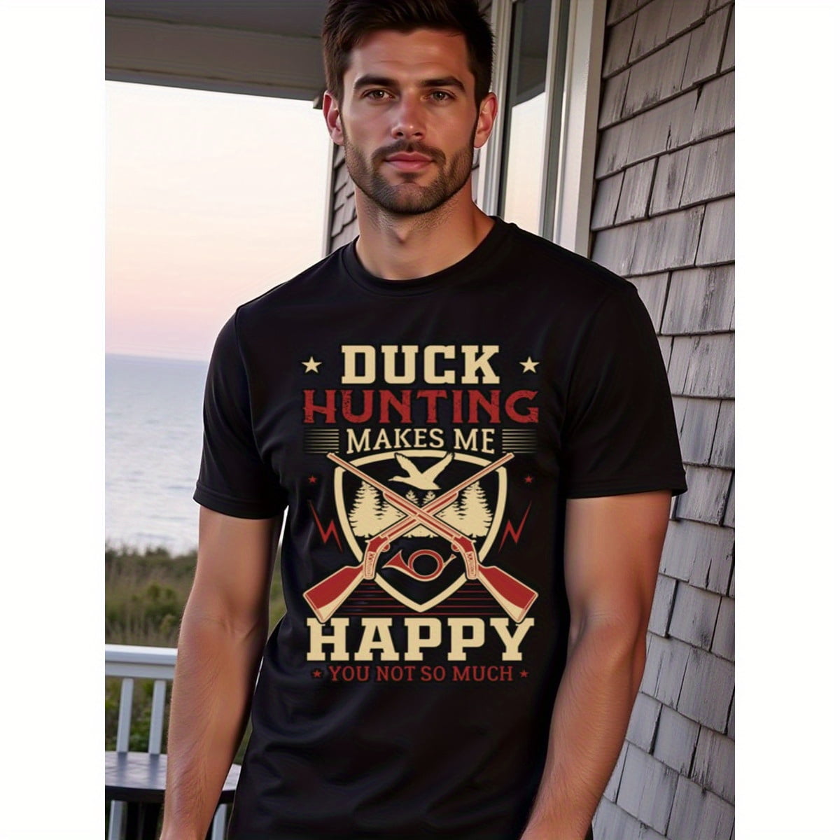 natee local warehouse clearance Duck Hunting Makes Me Happy - Funny ...