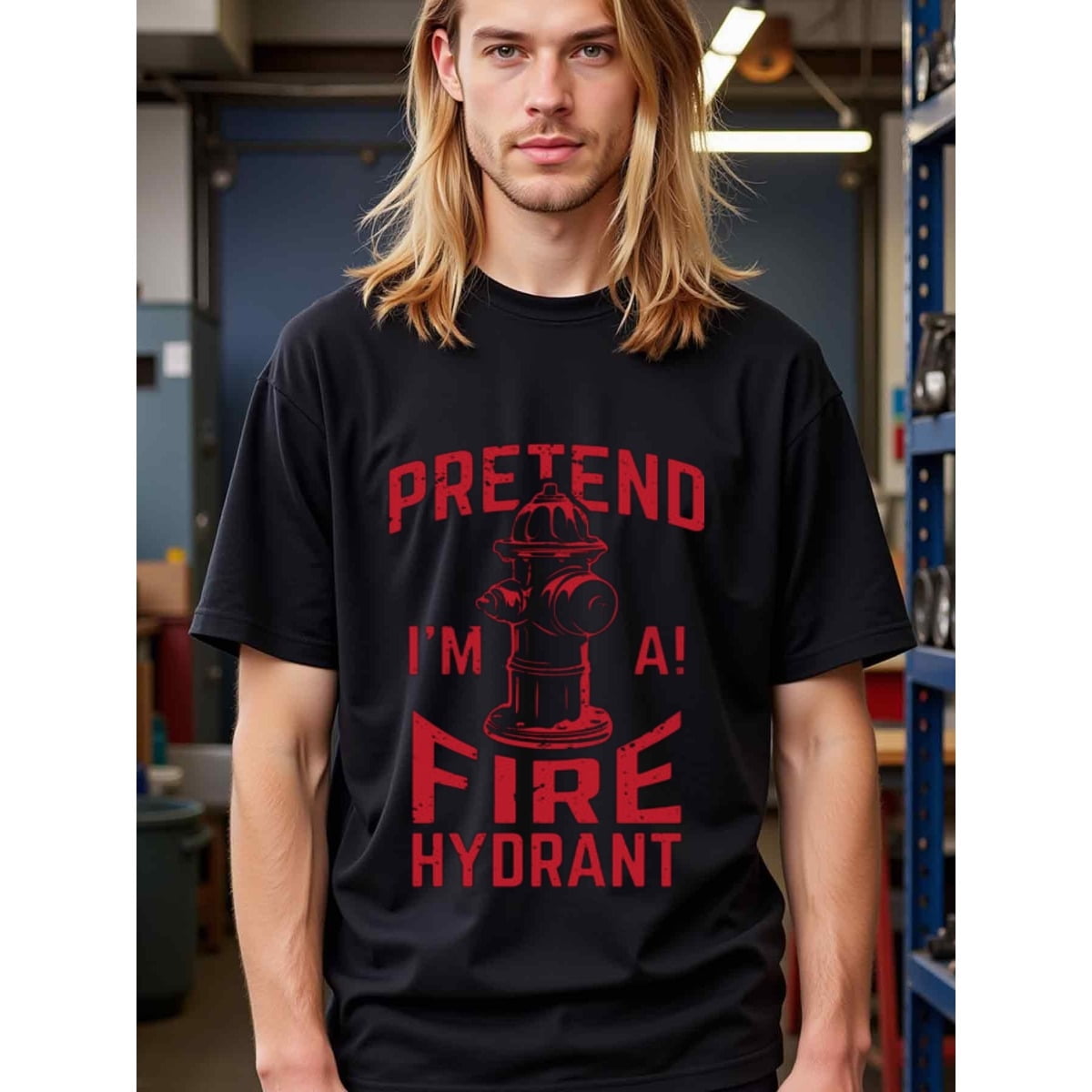 natee local warehouse clearance Fire Hydrant Costume T-shirt - Pretend ...