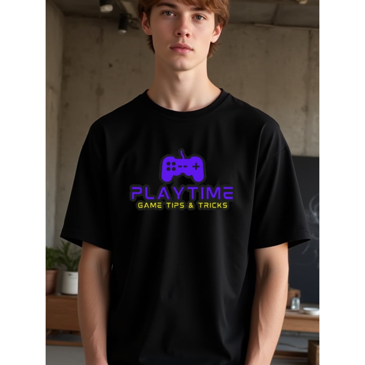 natee local warehouse clearance Playtime: Game Tips & Tricks - Gamer's Essential Tee, 男t, 男t ...