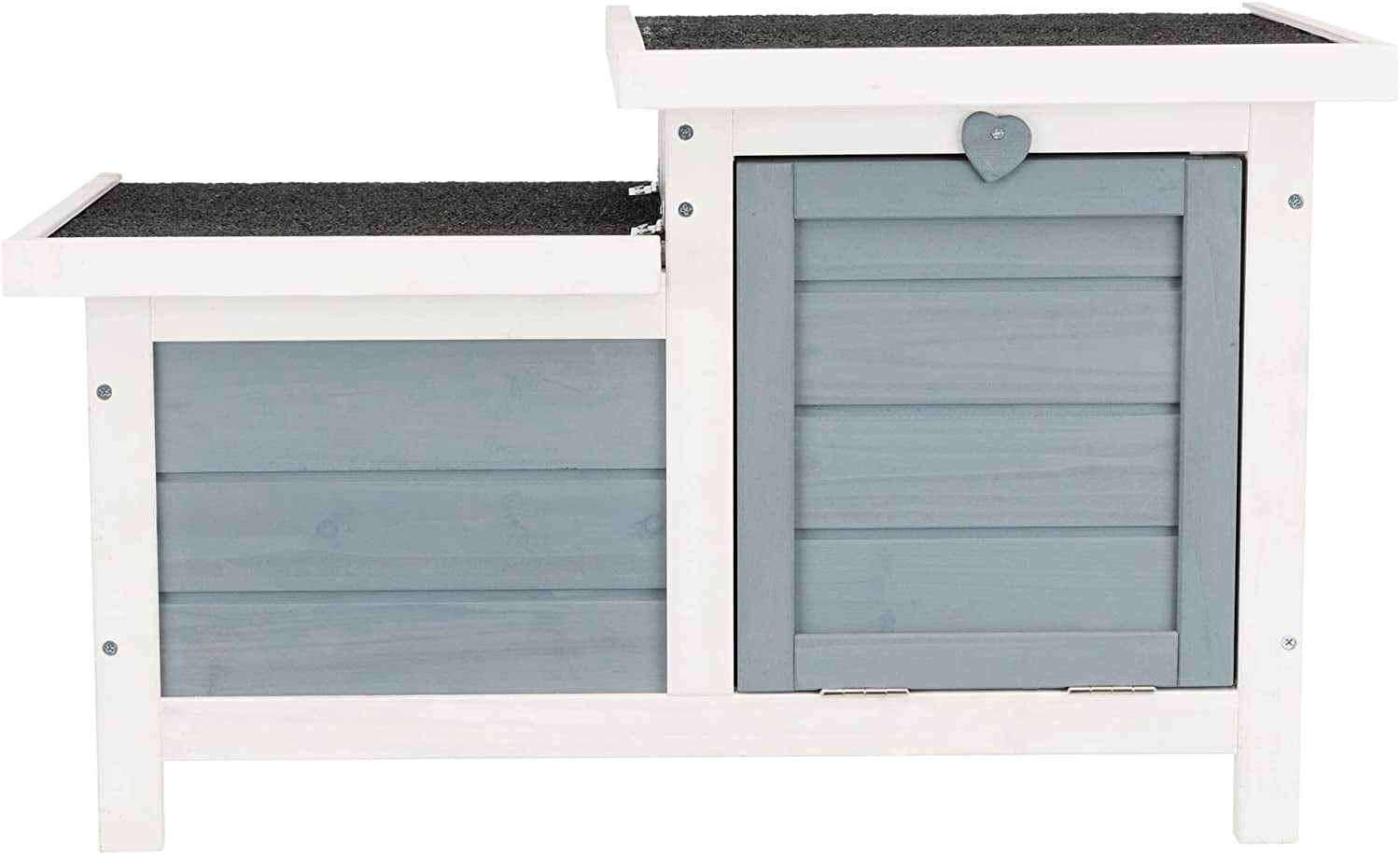 Natura Small Animal House Outdoor Indoor Rabbit Hideout With Hinged