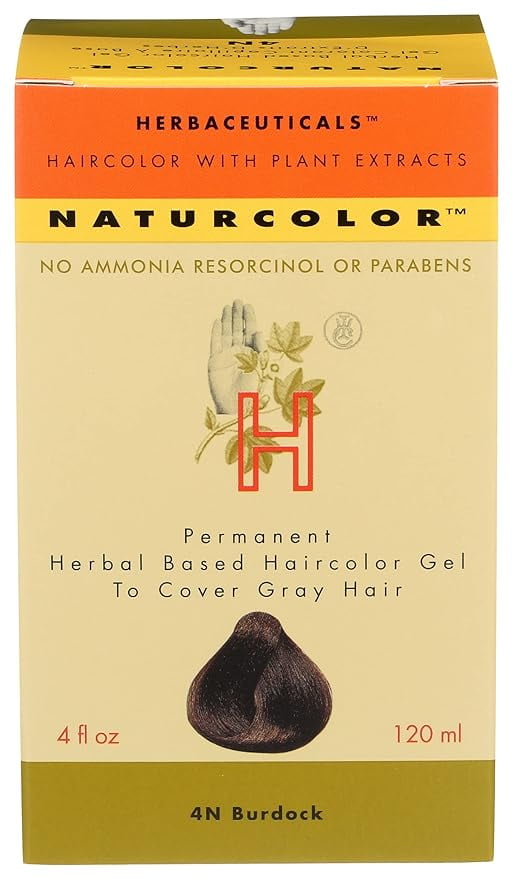 naturcolor Haircolor Hair Dye - Burdock, 4 Fl Oz (4N) - Walmart.com
