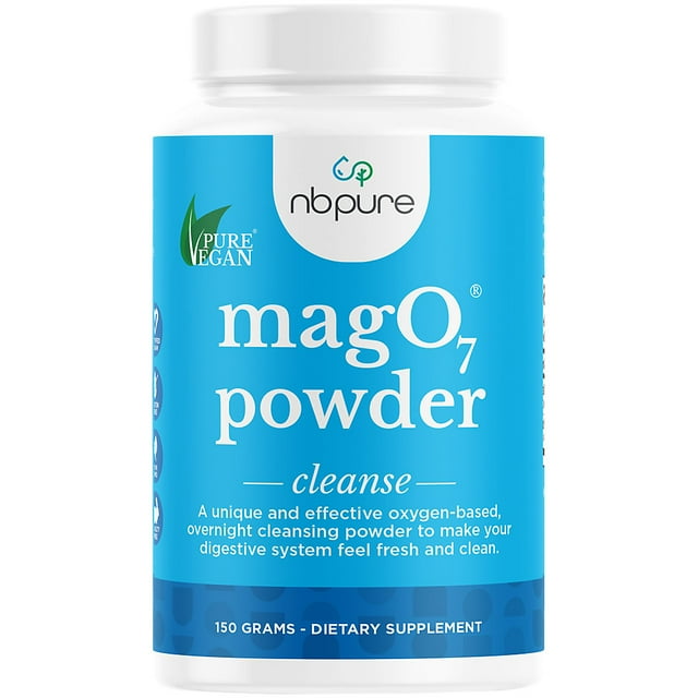 nbpure Mag O7: Best Selling Oxygen Detox & Digestive Cleanse Powder, 150 Gram, with Unique ...