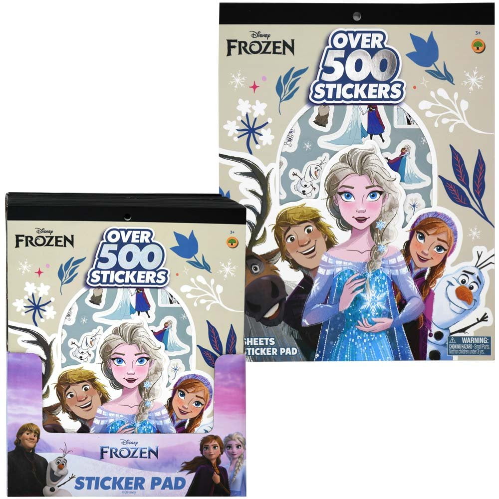 Frozen 8x10" Large 6 Sheet Sticker Book in PDQ- 1 PACK - Walmart.com