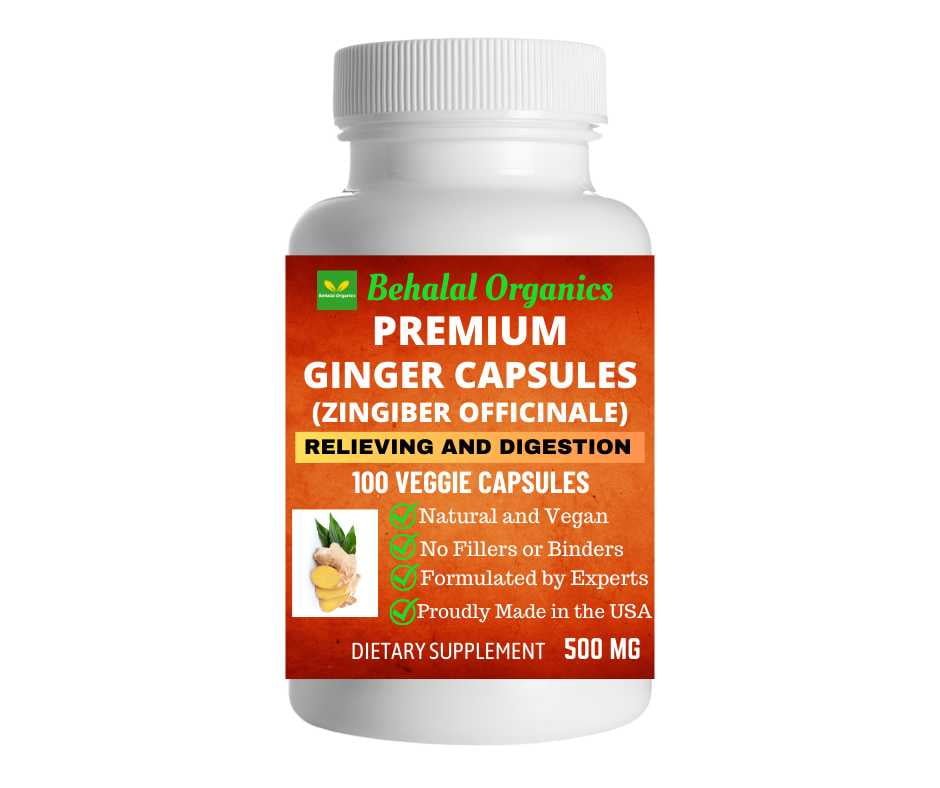 â Ginger 100 Quick Release Capsules - 500mg Per Capsule - Walmart.com