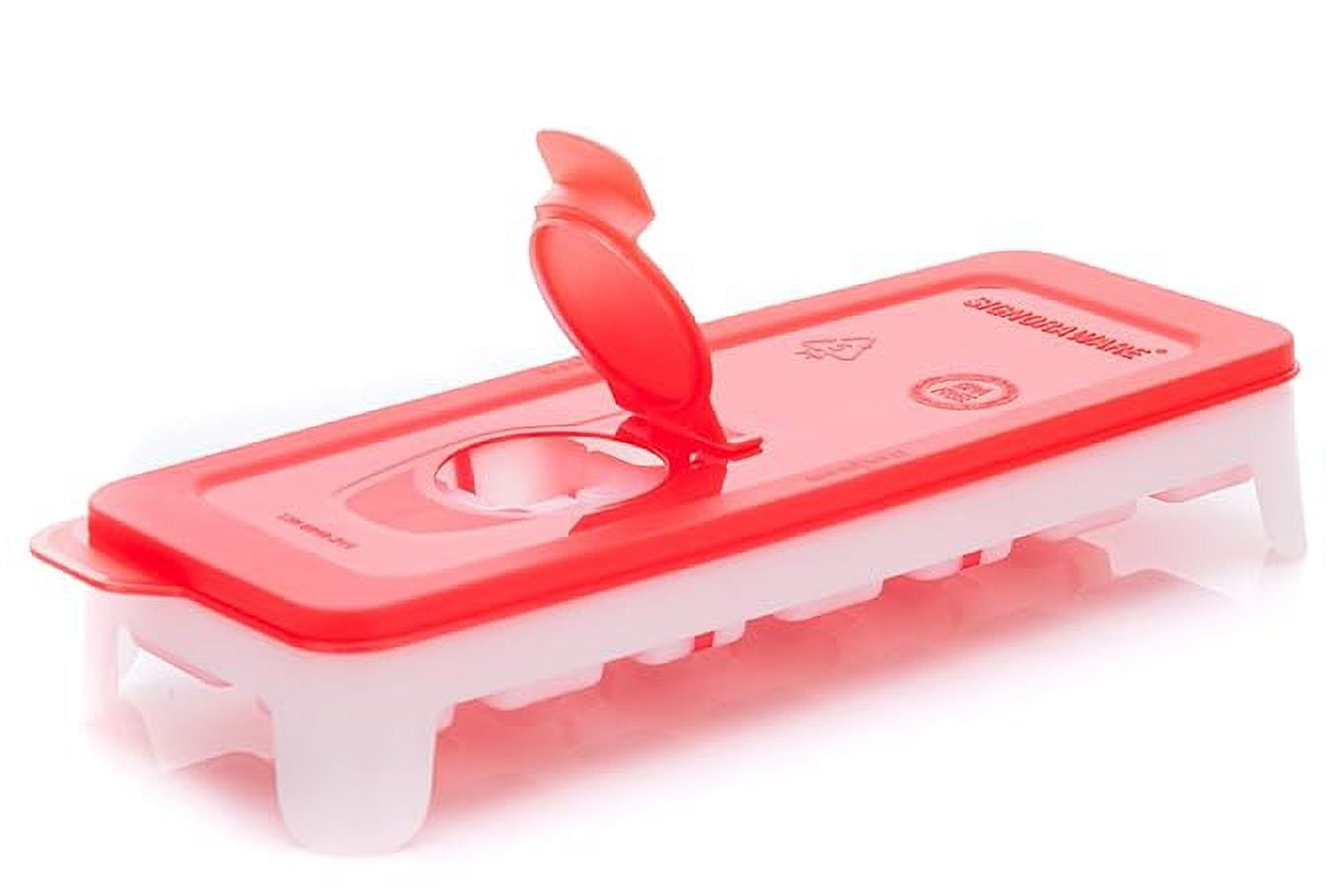 Ice Cube tray with TPE Easy Release base with Removable Lid | Pop-Up 14 ...