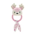 Spark.Create.Imagine. Pink Reindeer Holiday Plush Rattle - Walmart.com