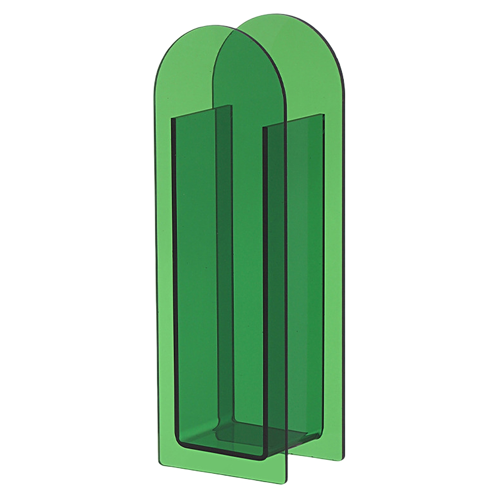 nbuaila Nordic Style Bright Color Flower Vase Translucent Acrylic Vase ...