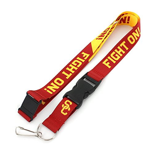 Aminco NCAA USC Trojans Slogan Lanyard, Red, 22 Inch - Walmart.com