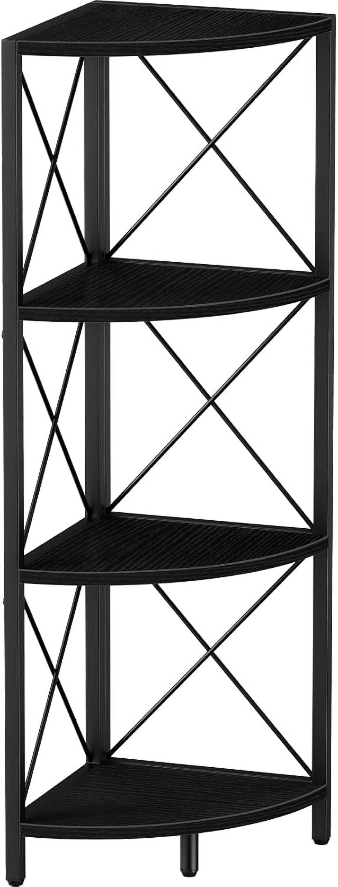 ndzsh Corner Shelf for Desktop 3-Tier Corner Storage Organizer with ...