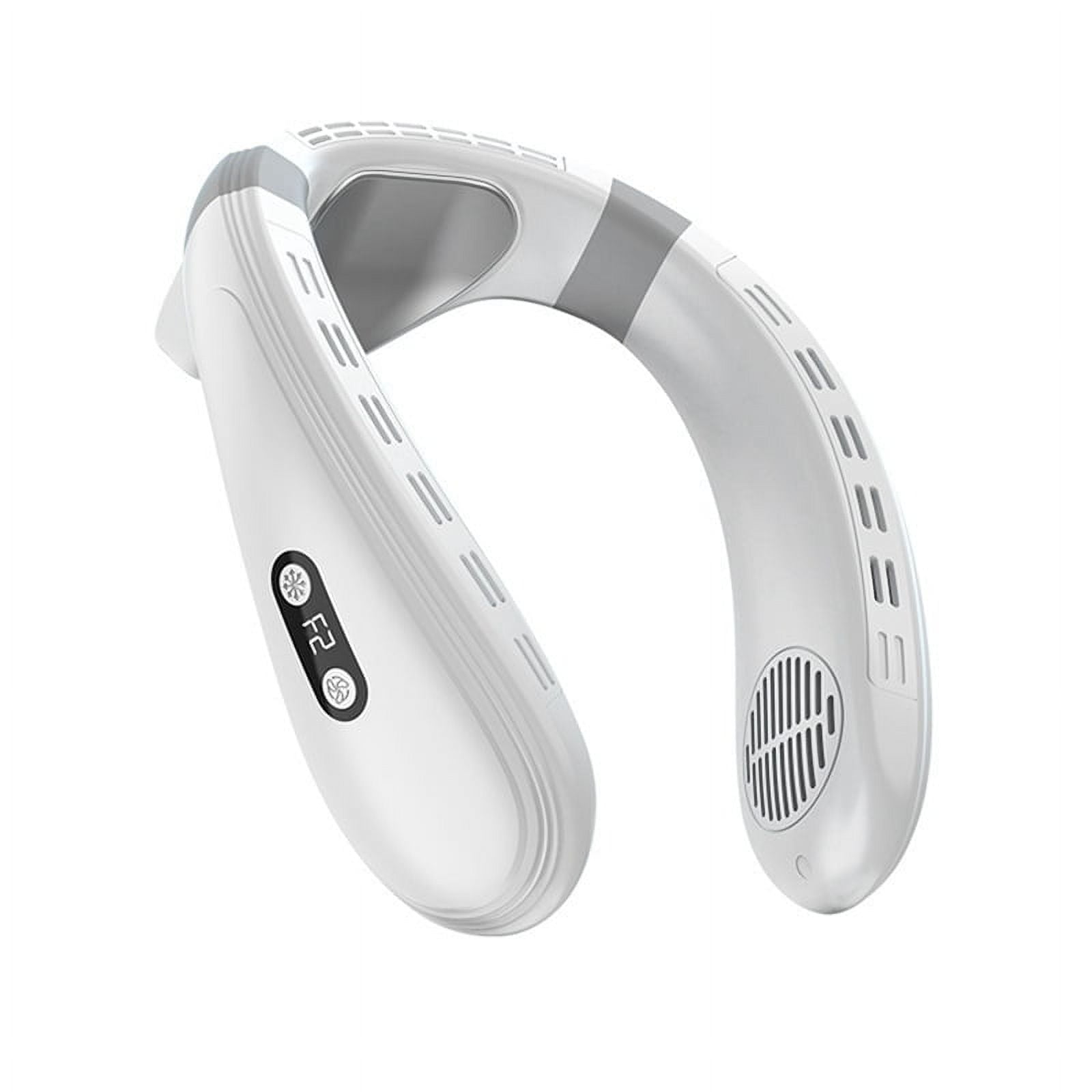 neck air conditioner, full-body cooling neck fan, 8000mah rechargeable ...