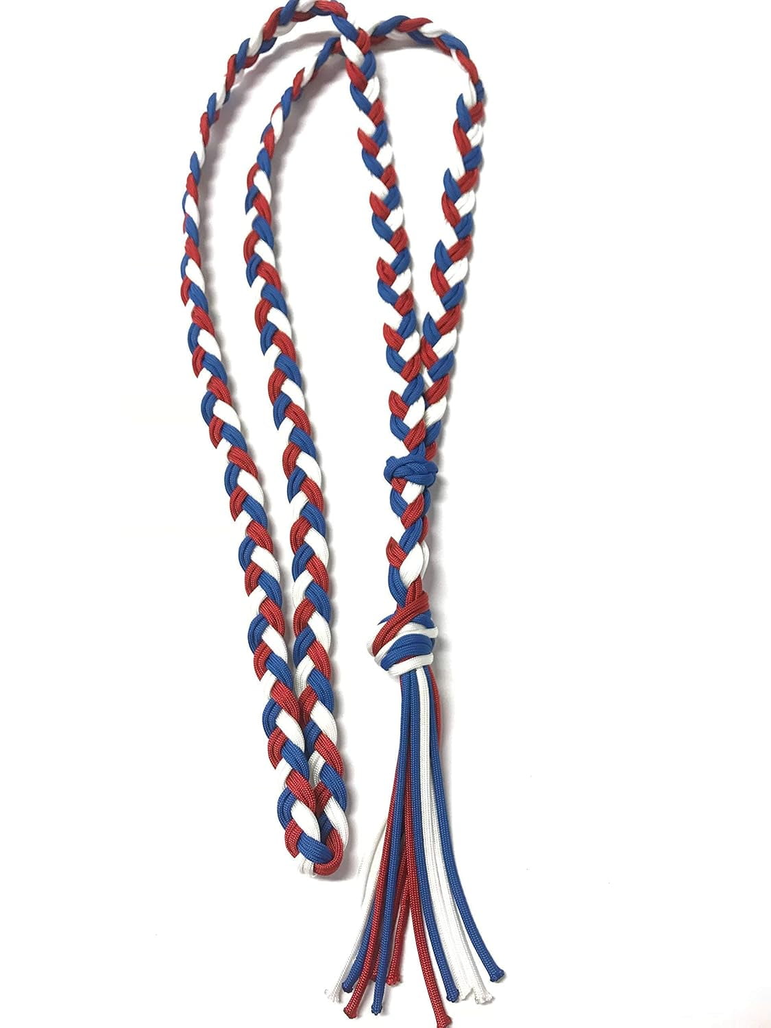 neck rope horse tack bridleless riding red white and blue neck rope ...