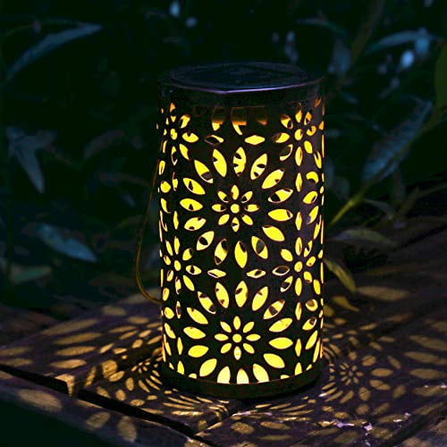 neemor Solar Lantern Lanterns Outdoor Hanging Garden Decor Outside ...