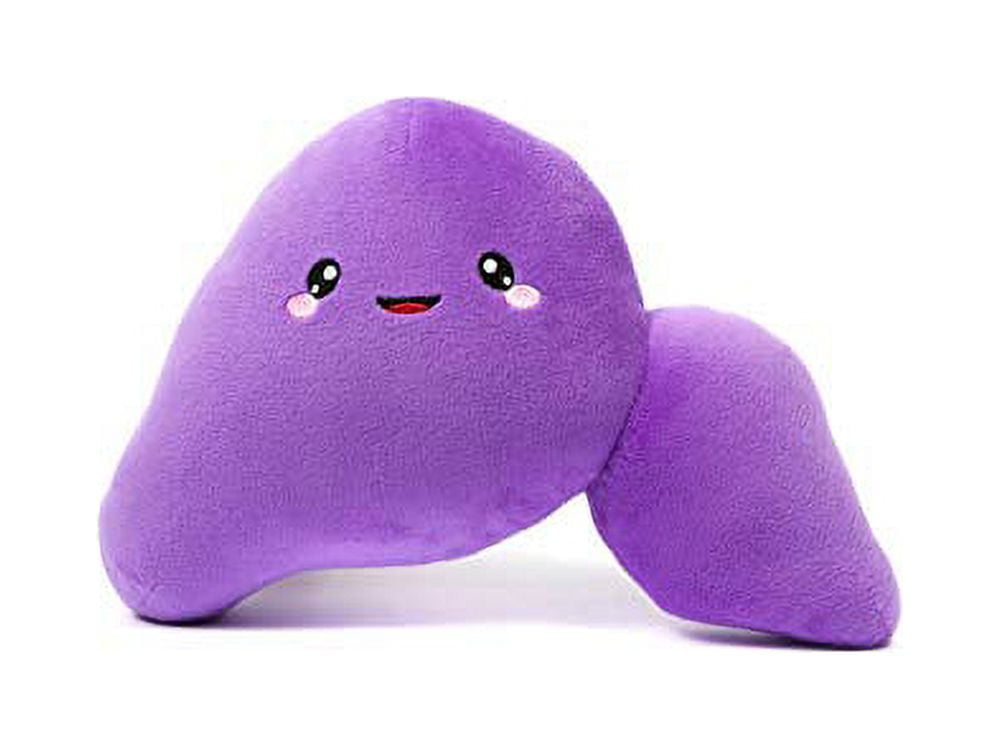 nerdbugs Liver Plush- Go on, Liver Little!- Large Liver Plush Organ ...