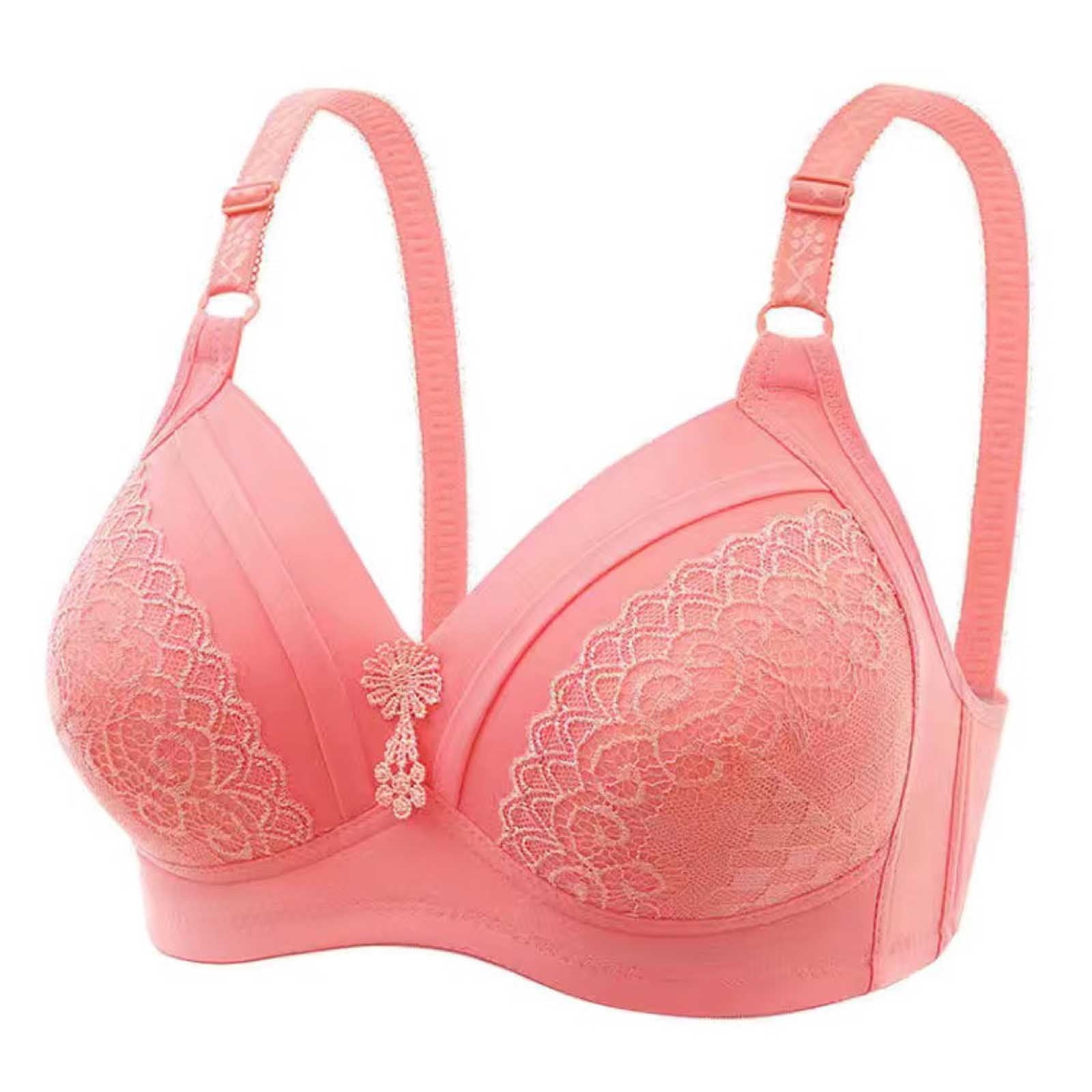 nerohusy Front Closure Bras for Women Plus Size,Daisy Bras for Older ...