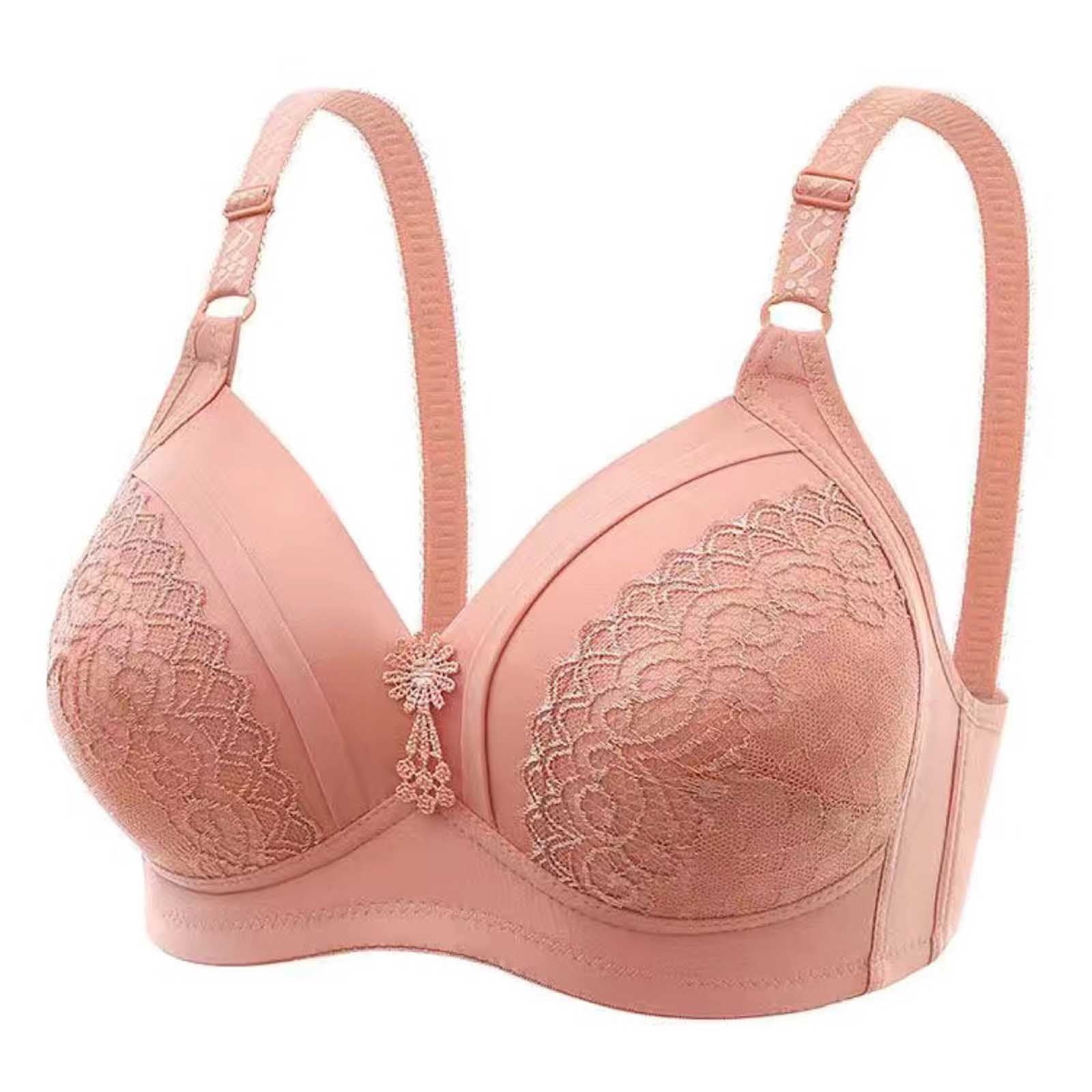 Nerohusy Front Closure Bras For Women Plus Size Daisy Bras For Older