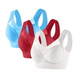 nerohusy Sport Bra for Big Busted Women Deep Cup Push Up Back Smoothing ...