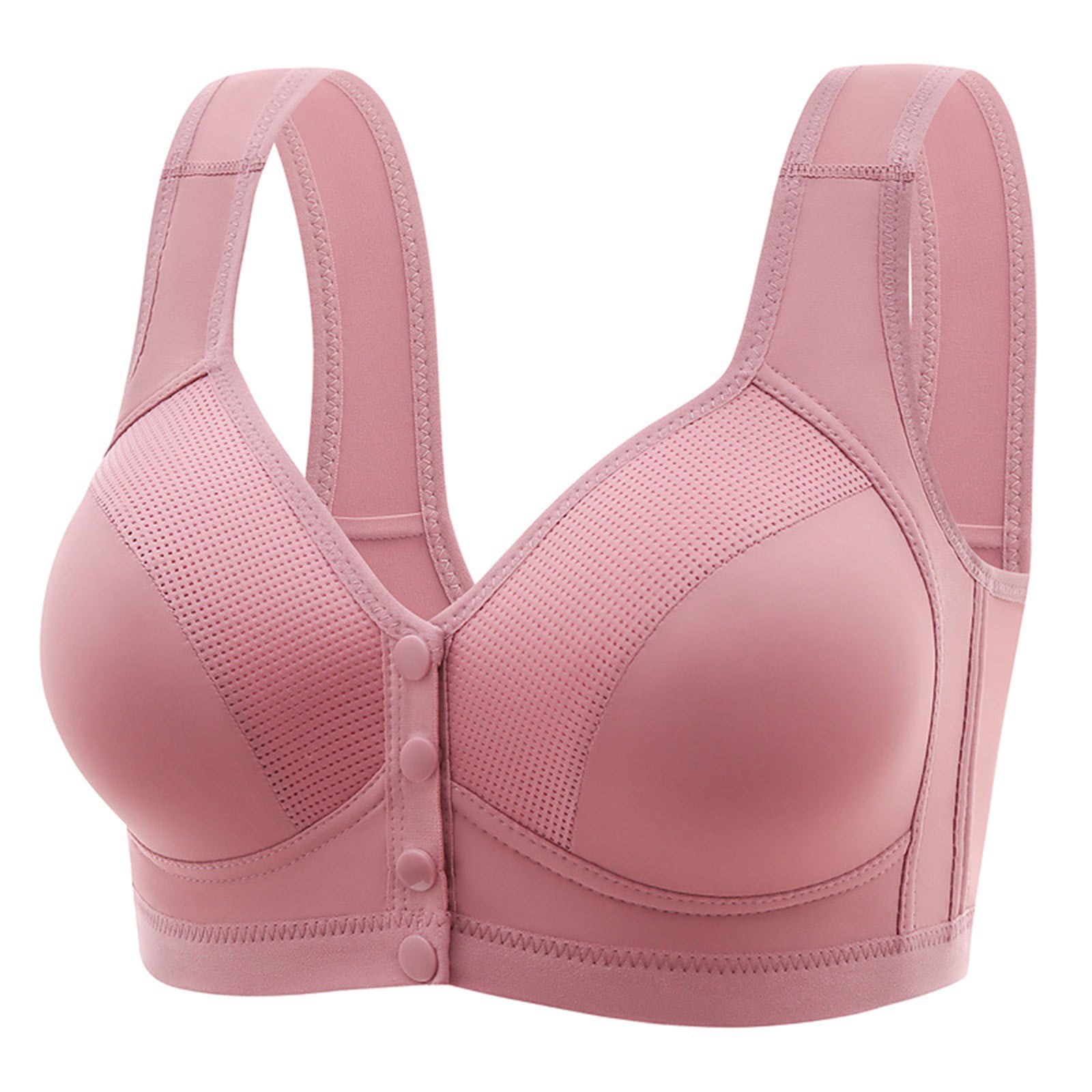 nerohusy Women Plus Size Bras No Underwire,Daisy Bras for Older Women ...