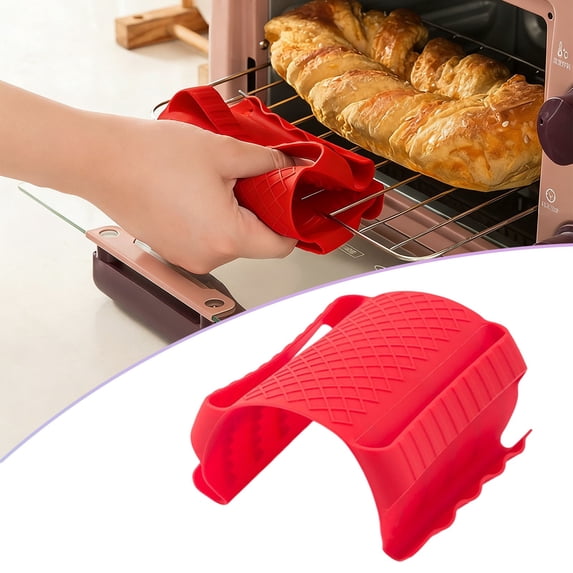 neszzmir Silicone Heat-Resistant Clip, Anti-Slip Kitchen Tongs for Oven ...
