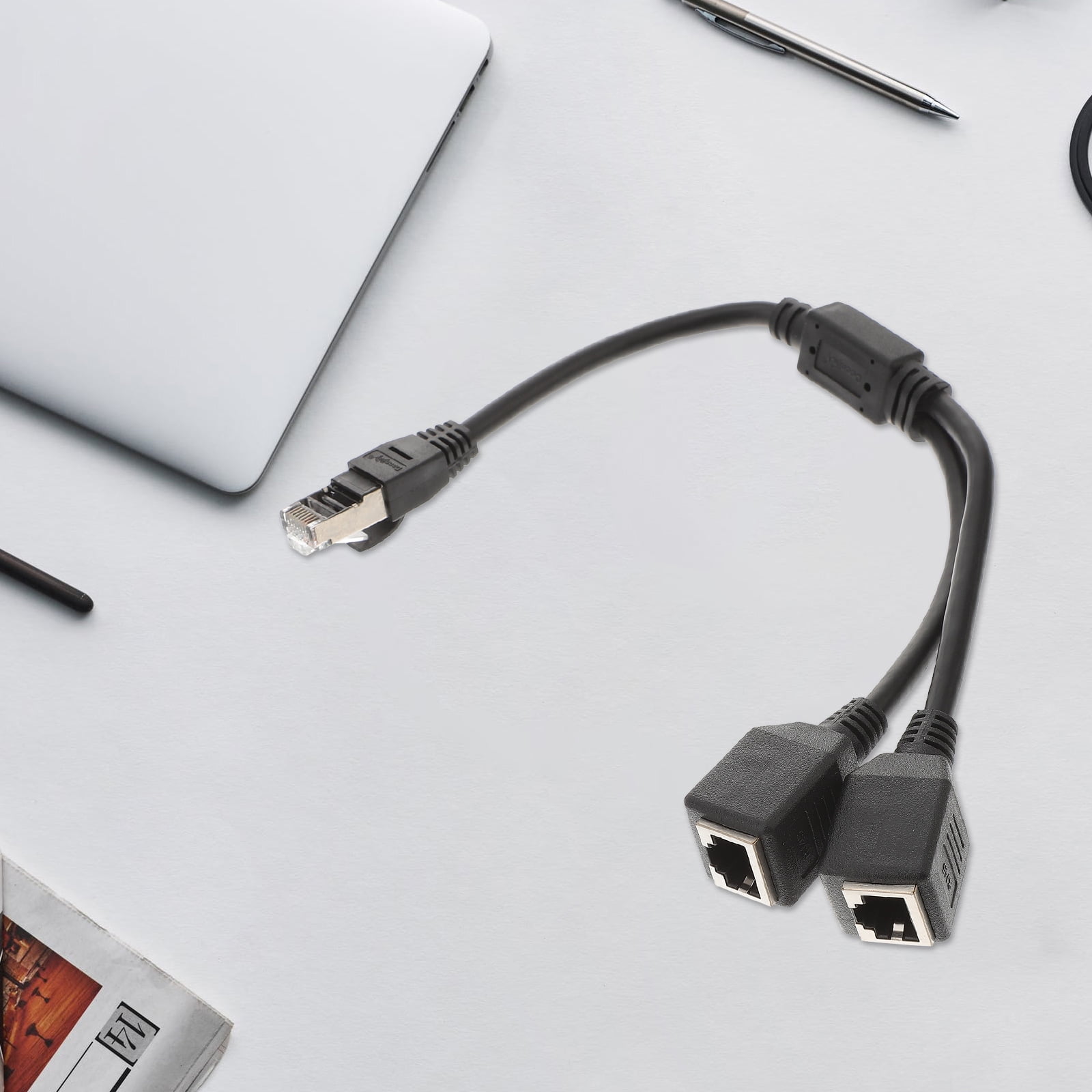 net cable Lan Network Cable Ethernet Adapter Splitter 1 Male to 2 ...