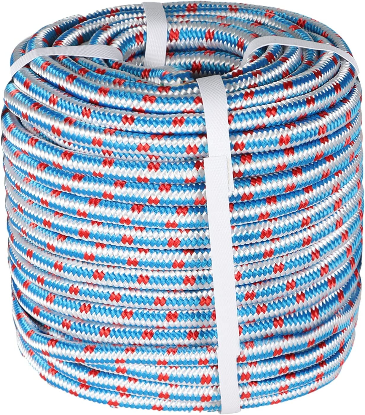 netuera 1/2 in 150 FT Braided Rope High Force Polyester Rope Heavy Tree ...