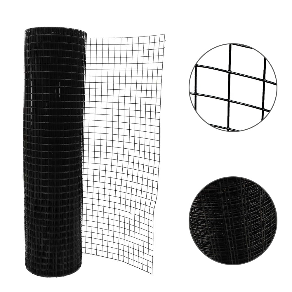 netuera 16 Gauge Vinyl Coated Welded Wire Fence, 1×1 Inch Opening ...