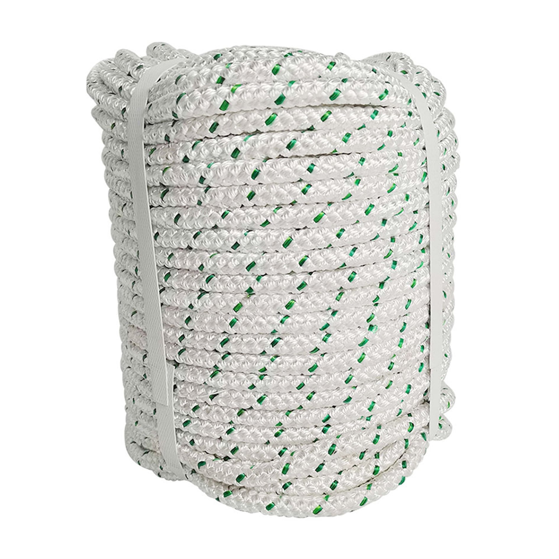 netuera 3/8 Inch x 100 Feet 4800Lbs Double Braid Polyester Rope ...