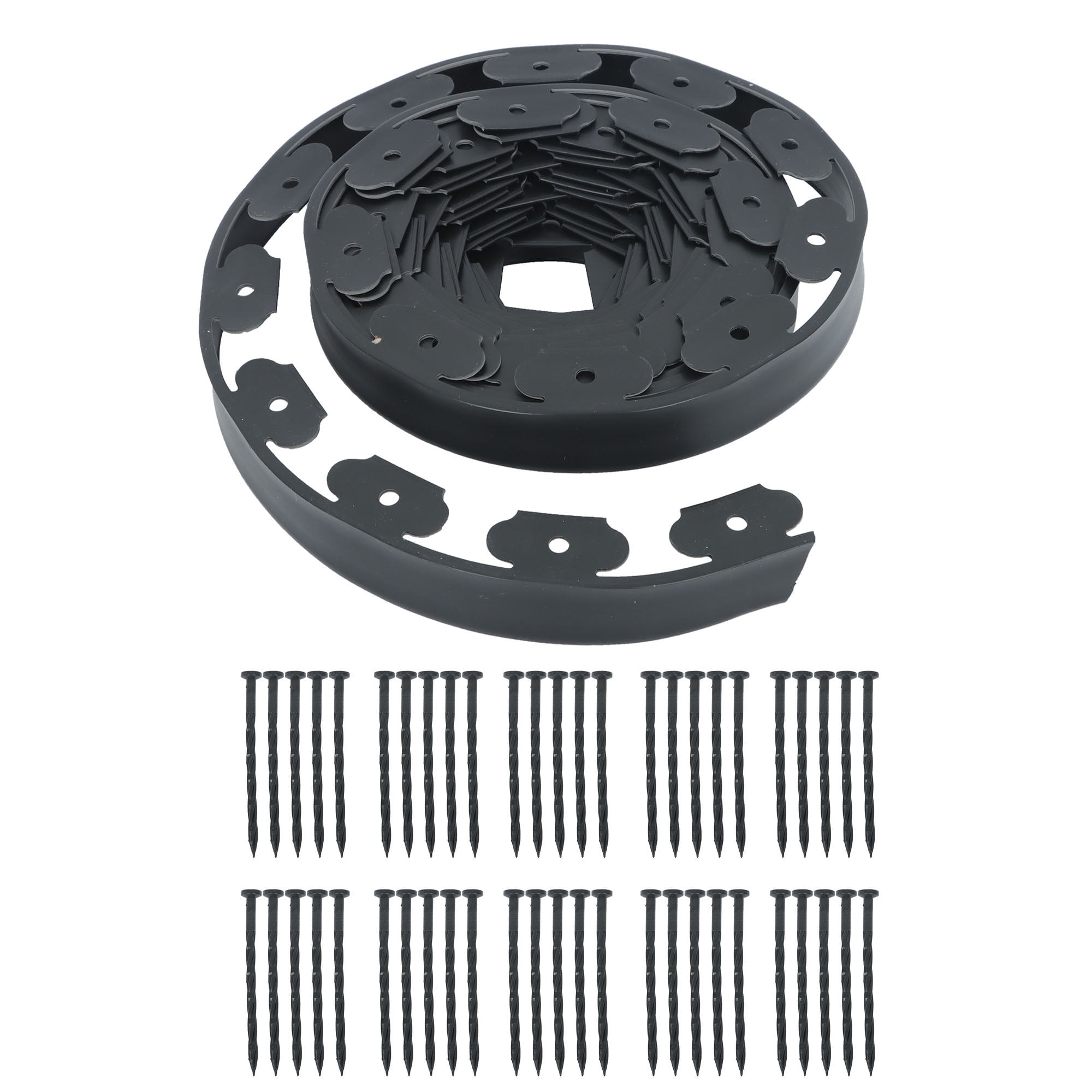 netuera 40FT Professional L-shaped Landscape Edging with 50 Spike for ...