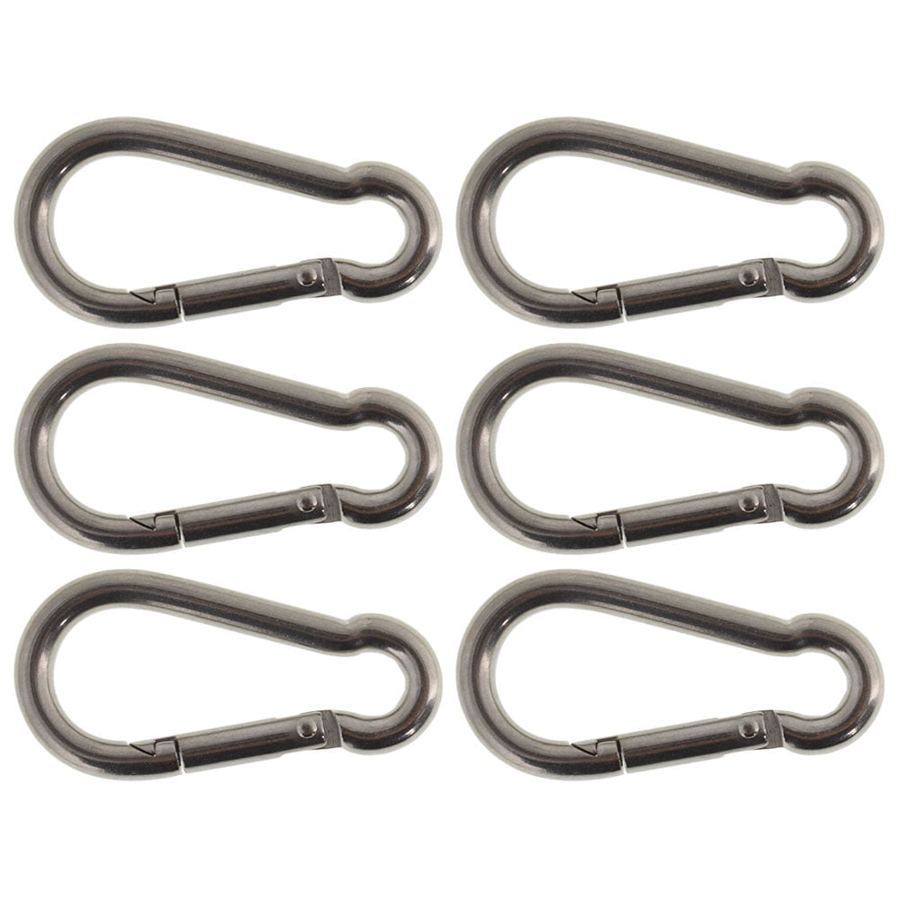 netuera Stainless Steel Spring Snap Hook Carabiner 304 Stainless Steel ...