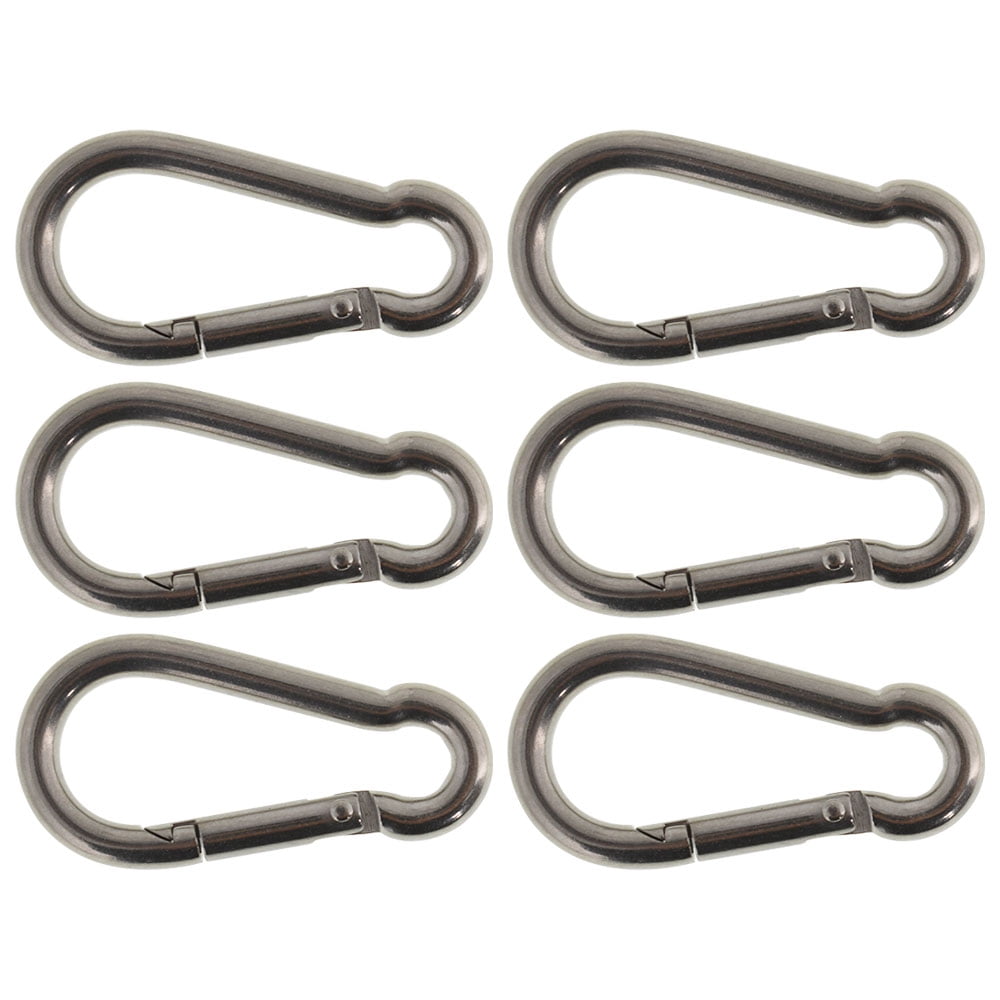 netuera Stainless Steel Spring Snap Hook Carabiner 304 Stainless Steel ...