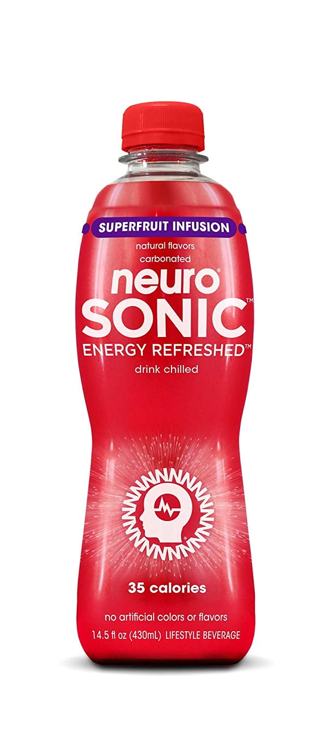 neuroSONIC, Superfruit, Energy Beverage, 16.9oz - Walmart.com