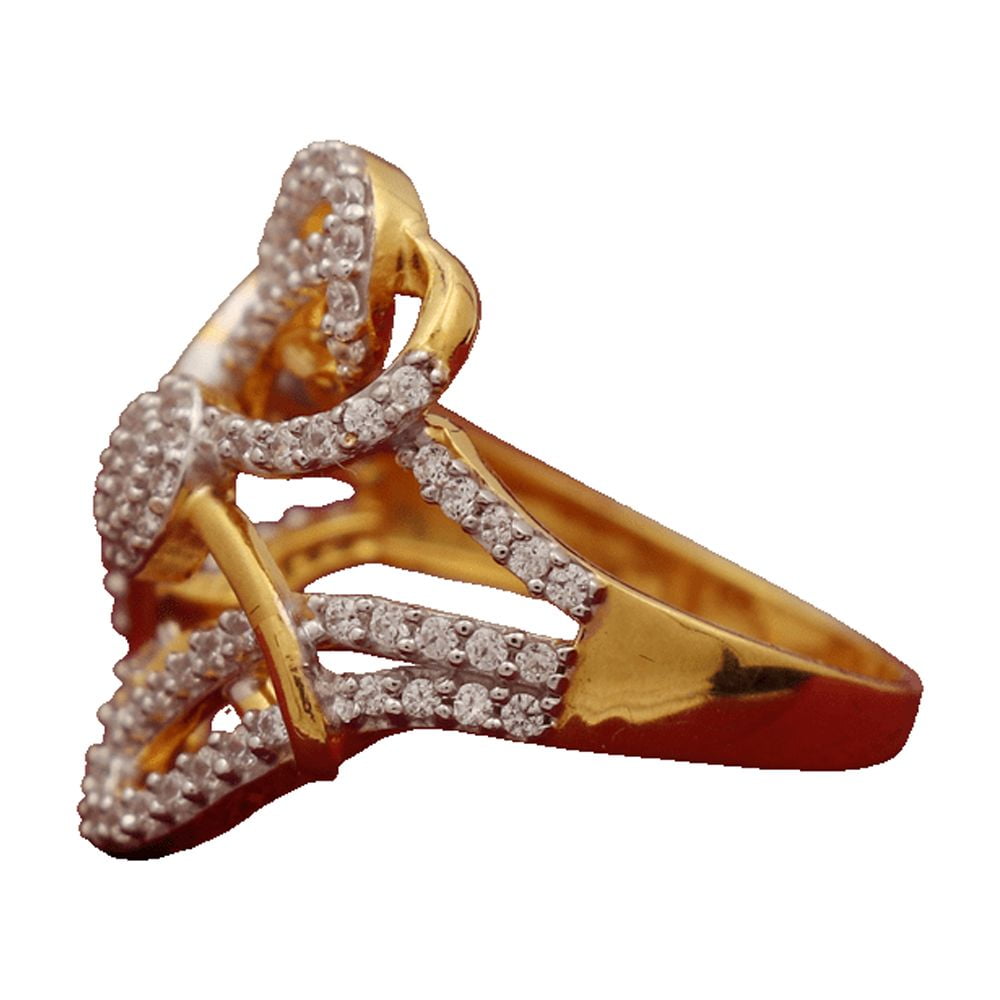Siddhi Impex 22K Hallmark Gold Engagement Female Ring Size Us 5.5 Fairy ...