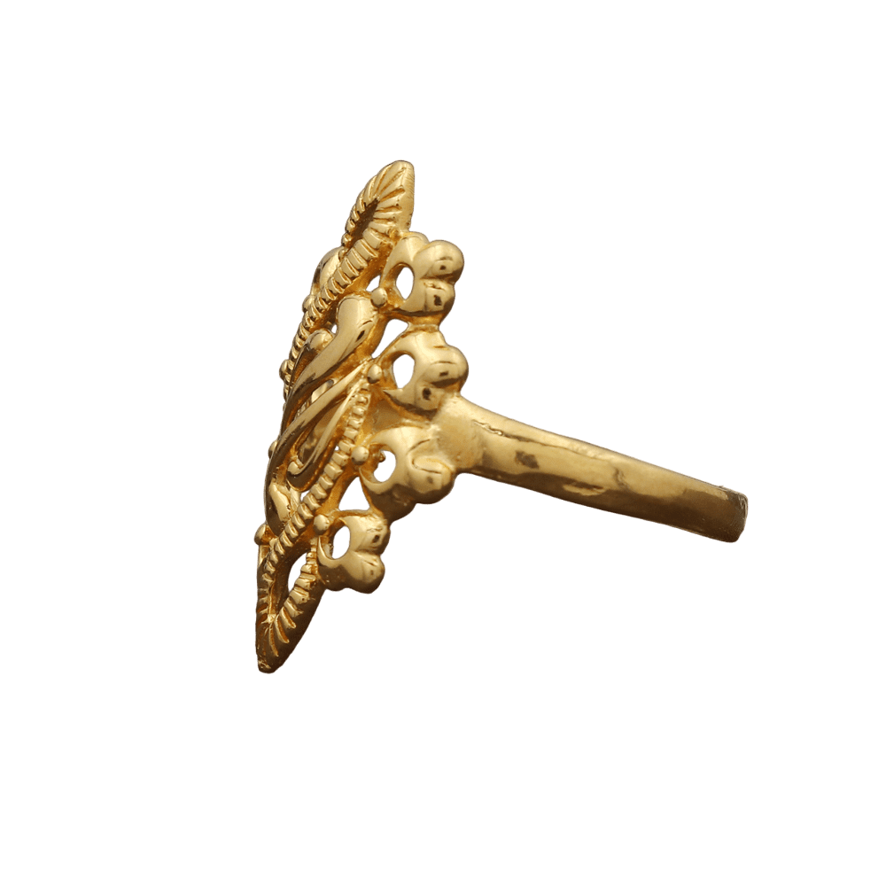 Siddhi Impex 22K Hallmark Shiny Gold Promise Female Ring Size Us 12.5 ...