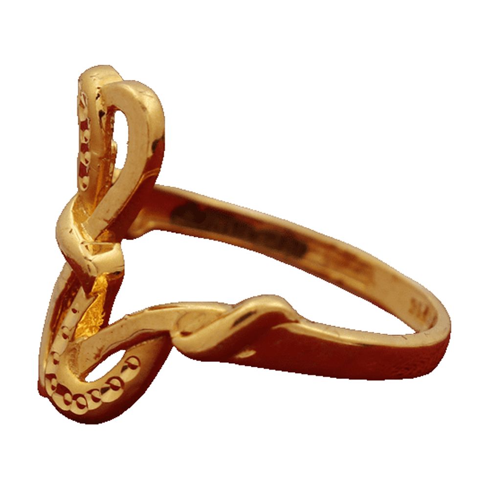 Siddhi Impex 22K Hallmark Sincere Gold Lotus Female Ring Size Us 9.5 ...