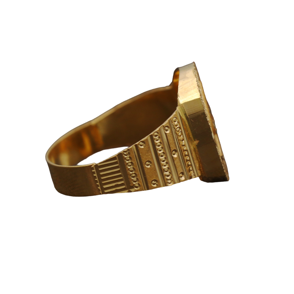 Siddhi Impex 22K Hallmark Sincere Gold Statement Female Ring Size Us 12 ...