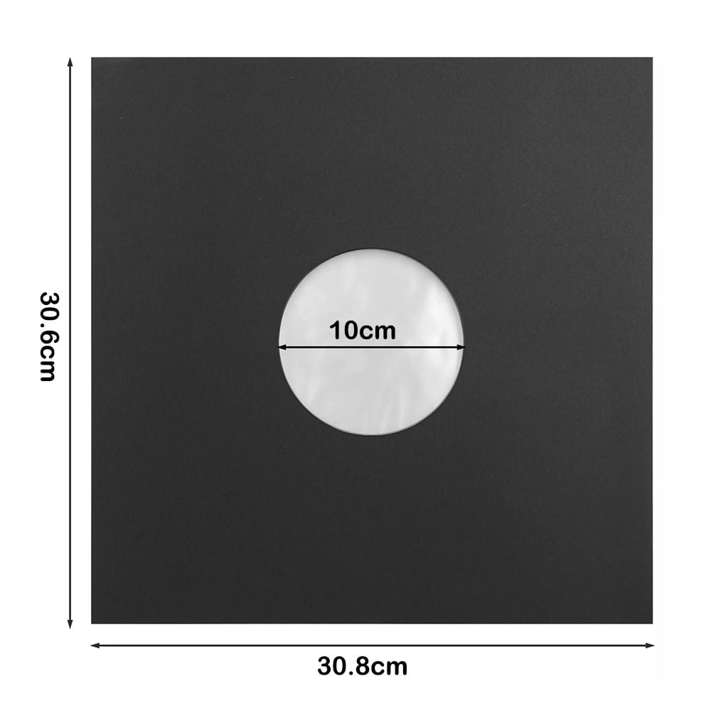 new Composite Resealable Record Storage Bags LP Record Cover Kraft ...