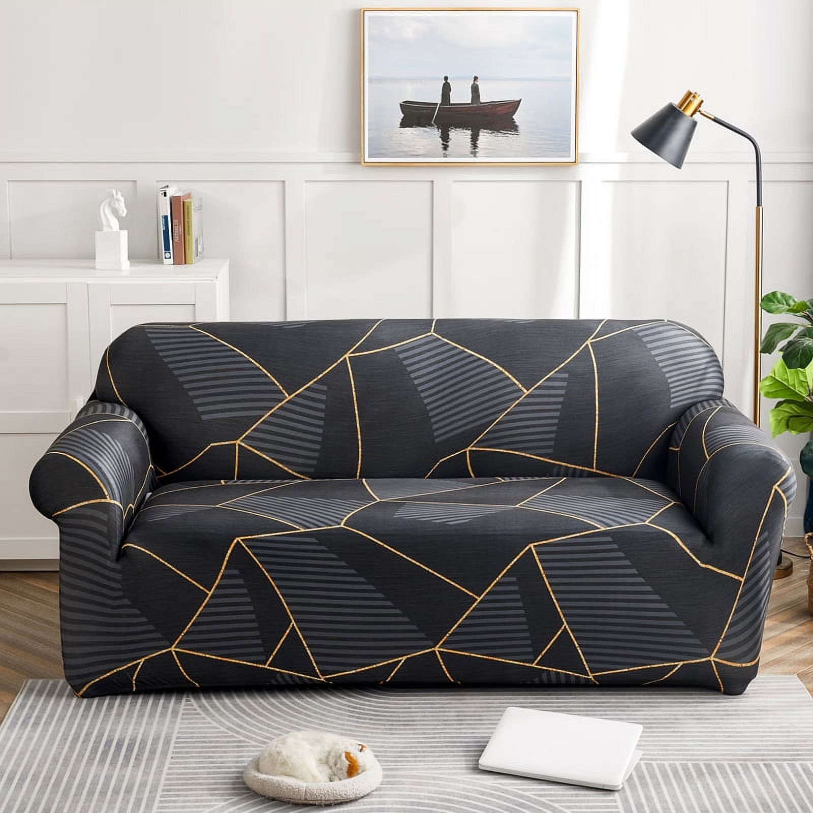 new Stretch Sofa Couch Cover For Living Room L Shaped Combination ...