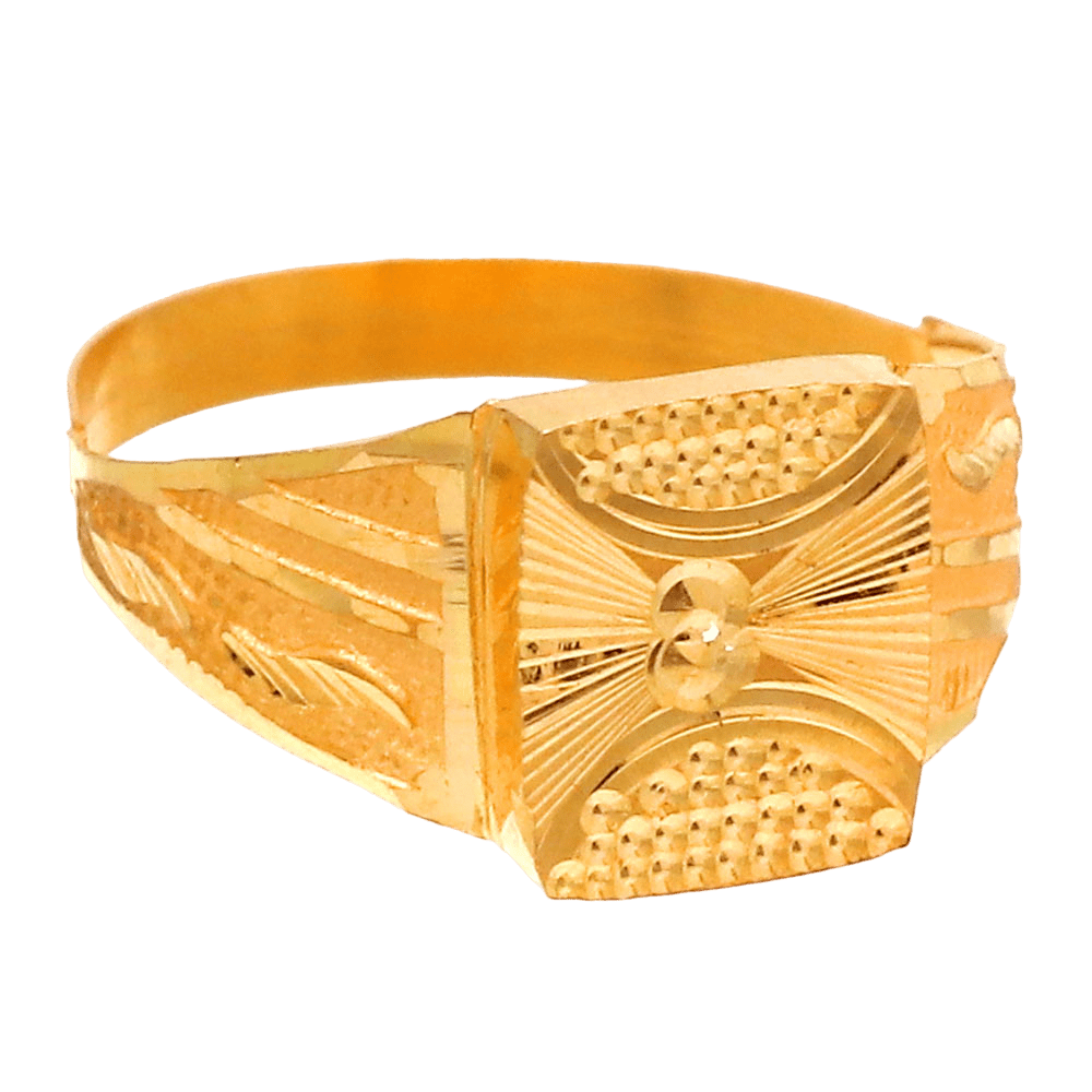 new bis 916 hallmark magnificent gold ring size us 5 for sister ...