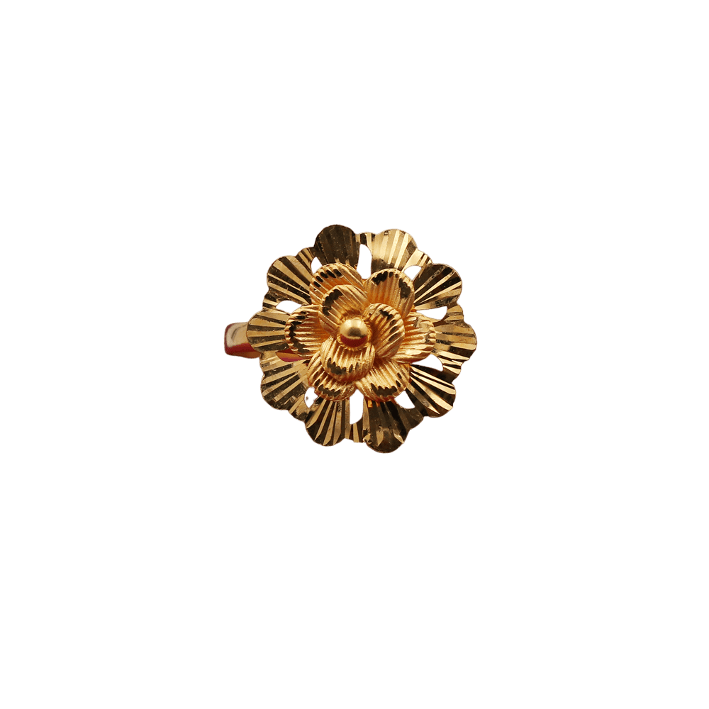 Siddhi Impex Bis 916 Stamp Gold Signet Female Ring Size Us 11 Brother ...