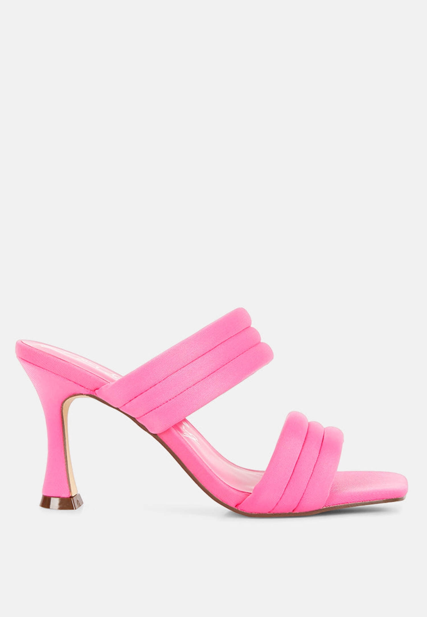 New Crush Quilted Spool Heel Sandals - Walmart.com