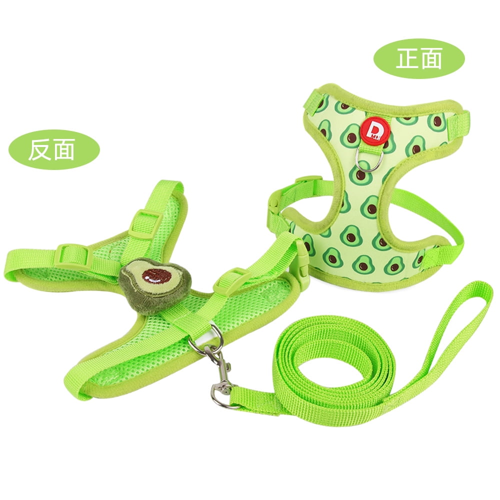 The new dog leash with fruit print does not strangle the neck, is ...