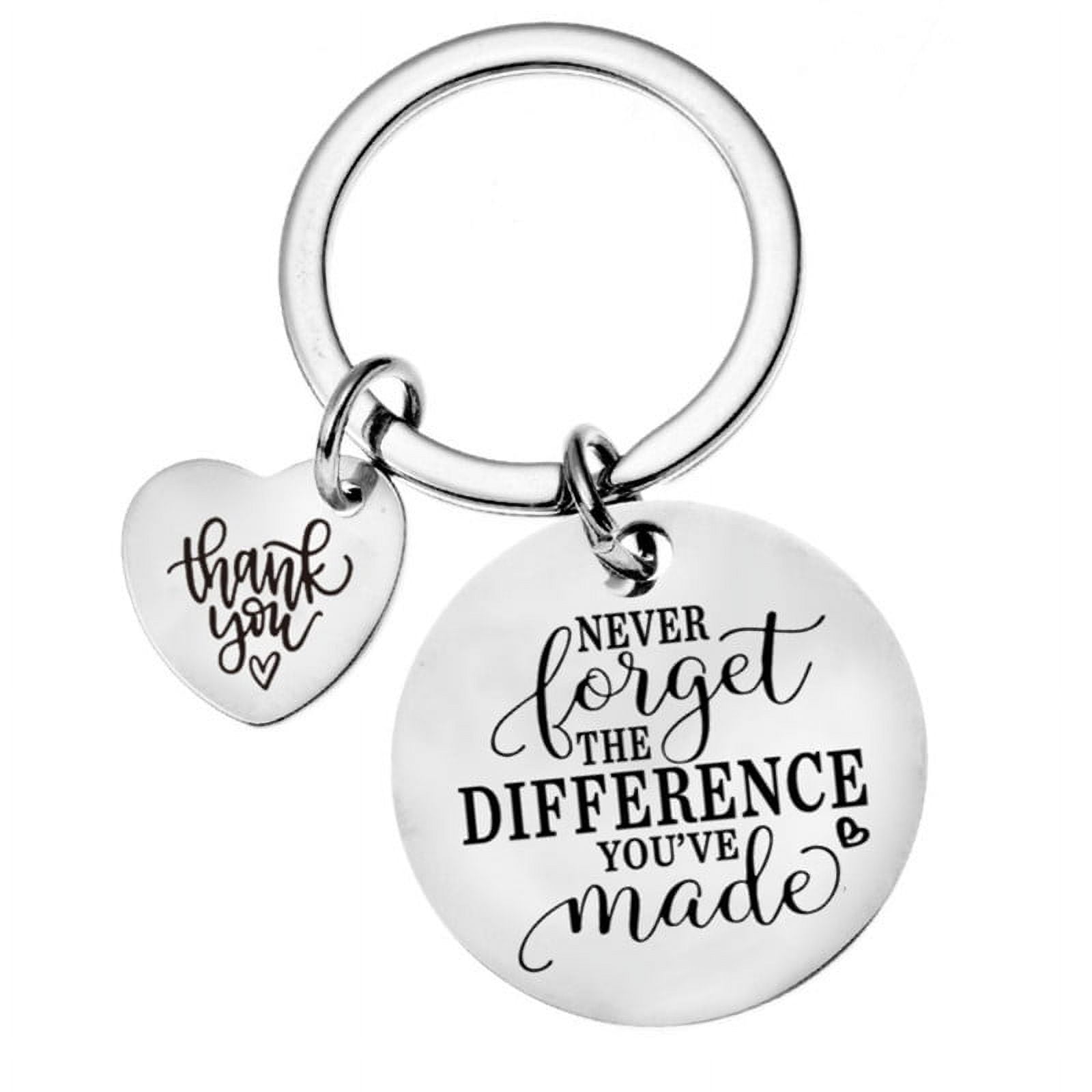 new inspirational quotes stainless steel keychain to give female male ...