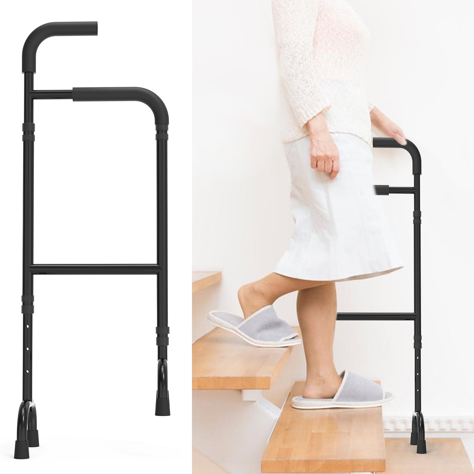 The new stair aid cane makes walking up and down stairs easy and ...