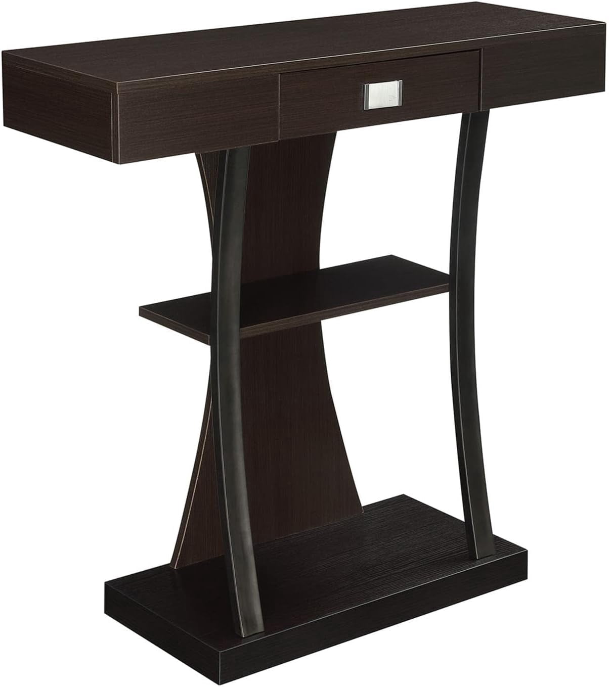 **newport harri console table 36" - modern sofa table with storage ...