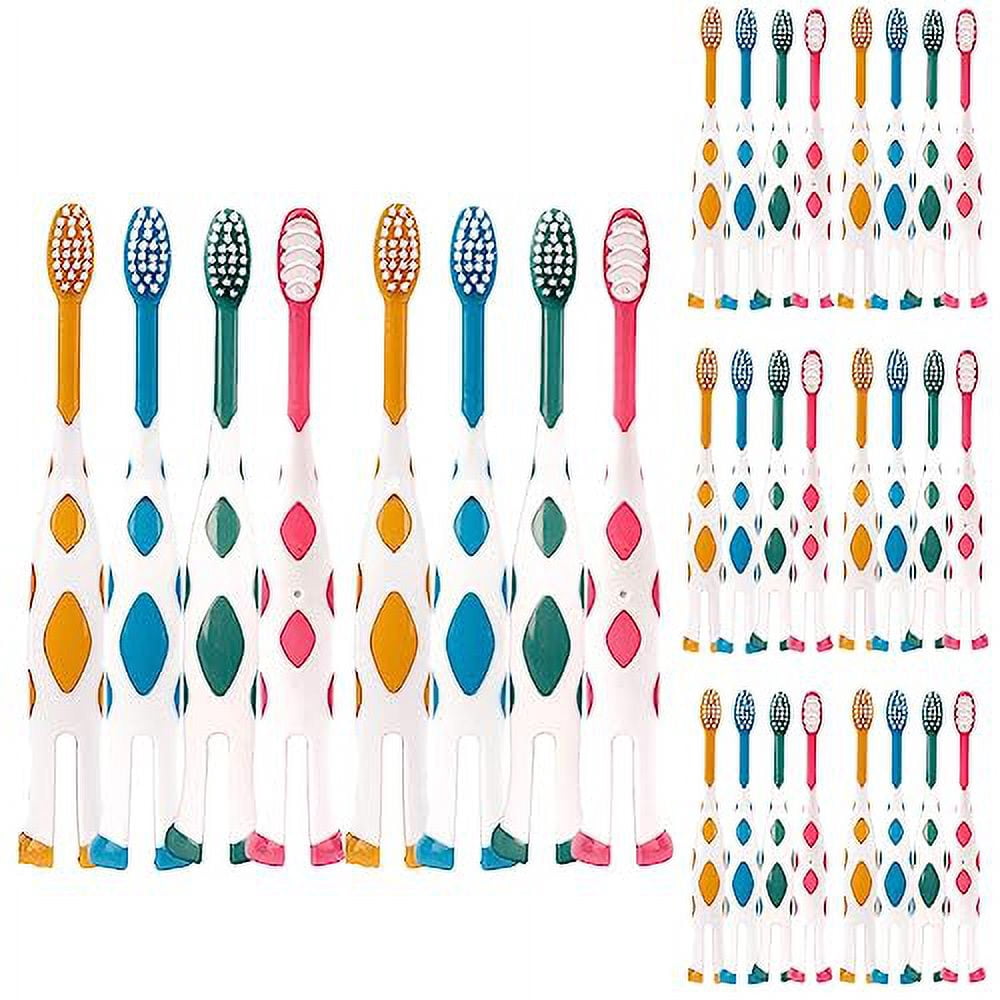 newrichbee 32 Packs Kids Toothbrushes Set, Extra Soft Lovely Little ...