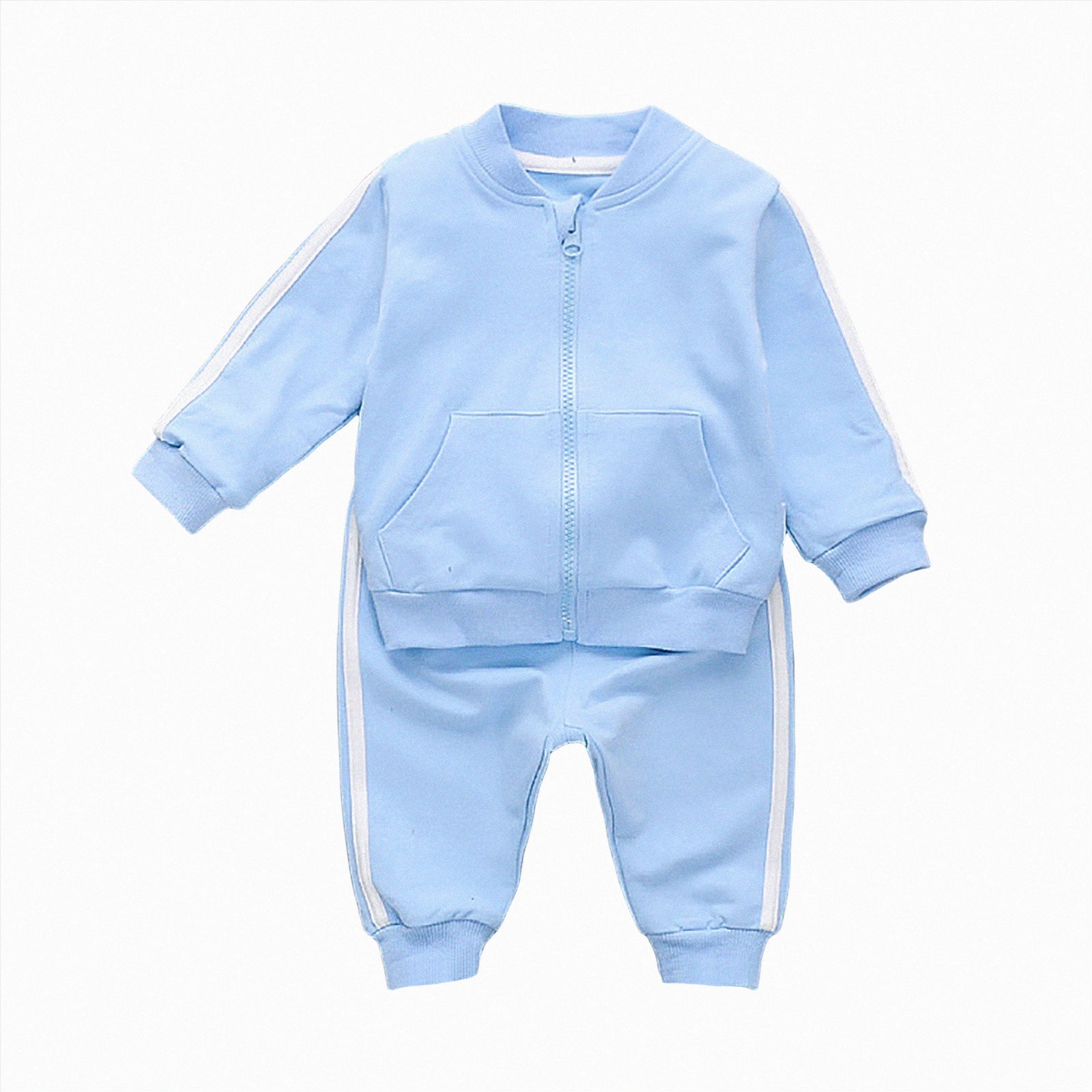 newwalpole Little Boys Jogger Set Long Sleeve Casual Outerwear(Light ...