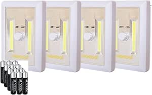 nextool Battery Operated Adjustable Brightness LED Night Lights, 200 ...