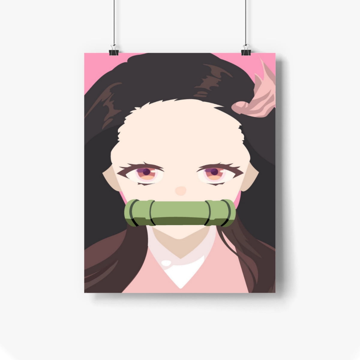 nezuko Poster Holiday Bedroom Decor Prints Living Room Office Decor ...