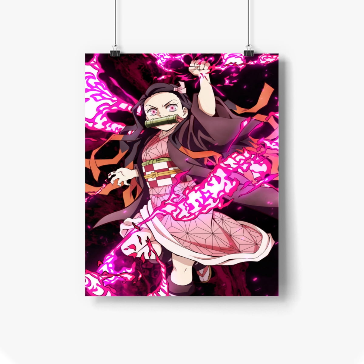 nezuko Poster Holiday Bedroom Decor Prints Living Room Office Decor ...